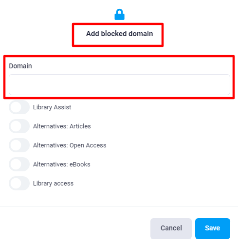Block Pop-ups on Domains : How to set it up? – Lean Library