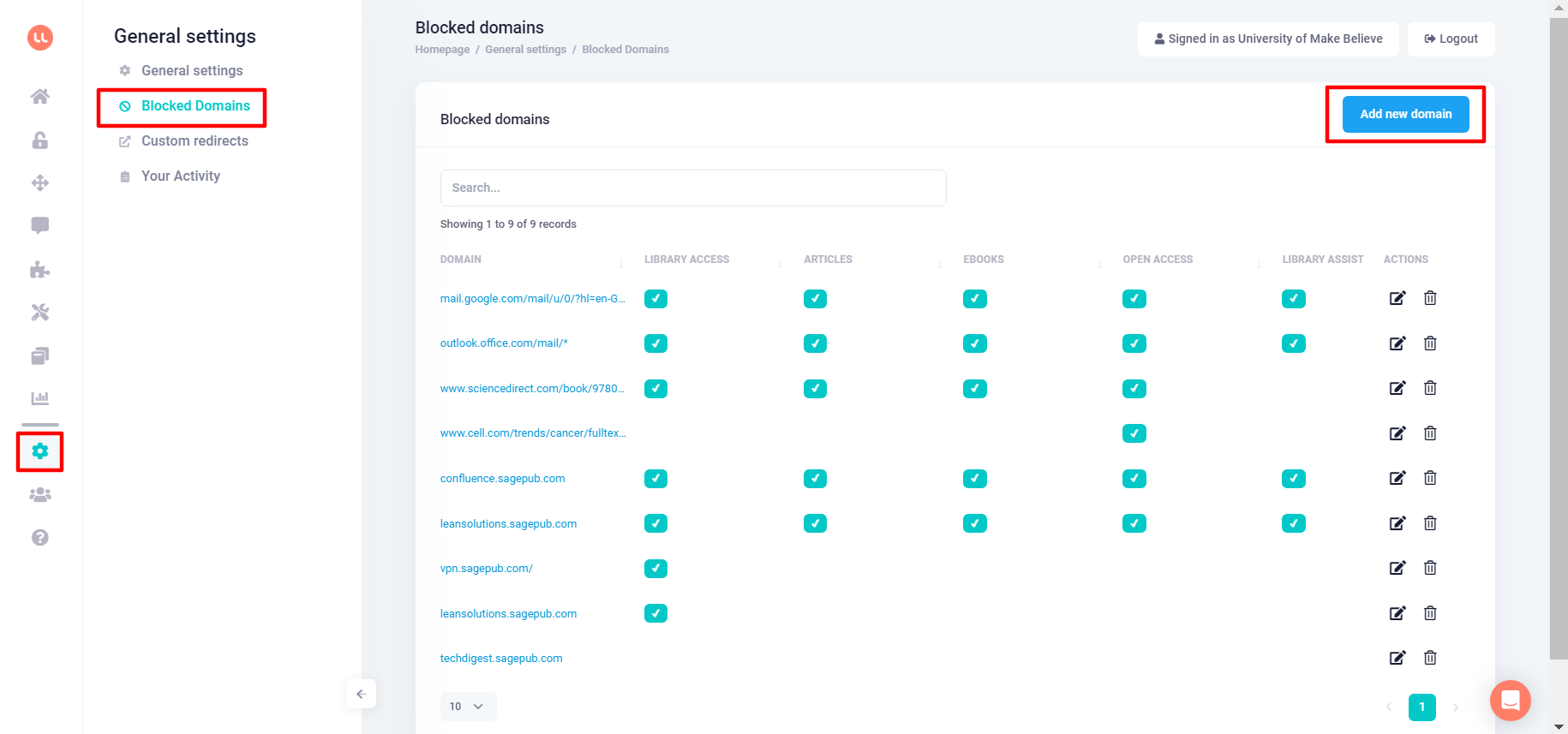 Block Pop-ups on Domains : How to set it up? – Lean Library