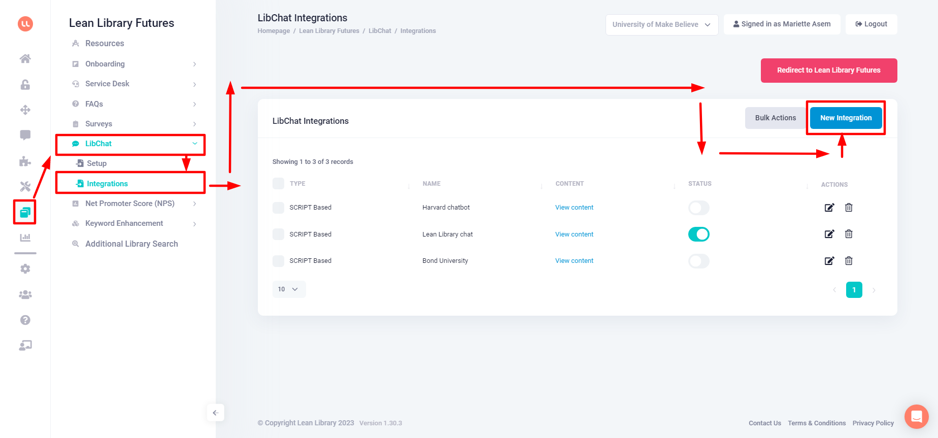 Library Chat integration with Lean Library – Lean Library